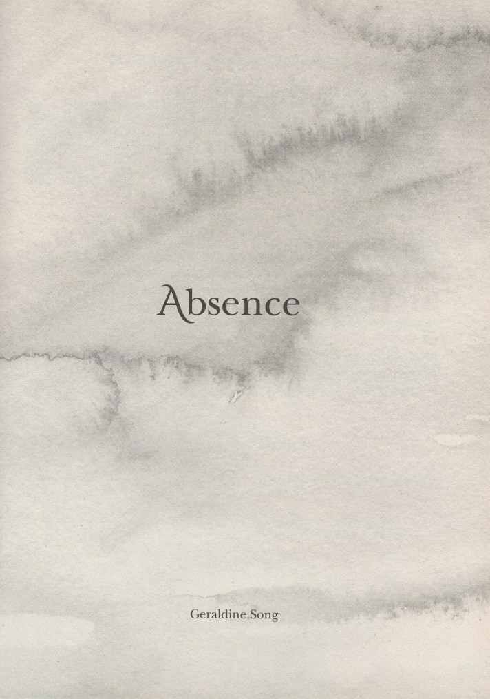 Absence by Geraldine Song – Annotations – Teacher Jo